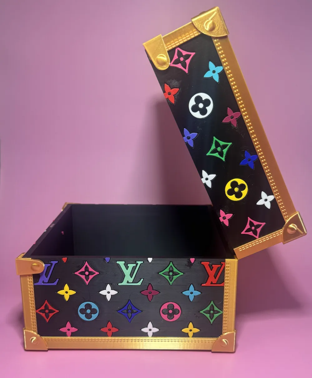 Louis Vuitton Murakami Multicolor Chest - NO AMS - Free 3D Print Model ...