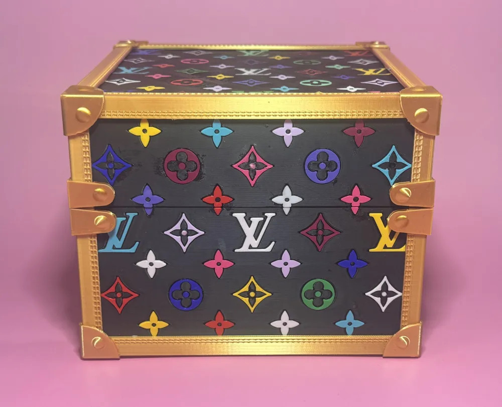 Louis Vuitton Murakami Multicolor Chest - NO AMS - Free 3D Print Model ...