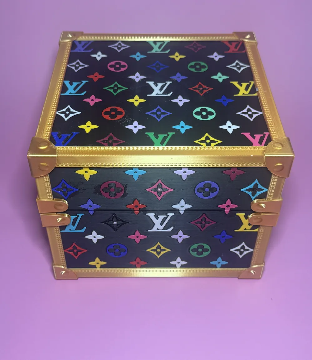 Louis Vuitton Murakami Multicolor Chest - NO AMS - Free 3D Print Model ...