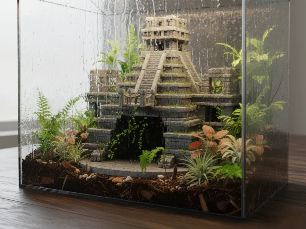 Mayan Pyramid Temple Ruin | Maya Ruins Environment by Exo Habitat Co ...