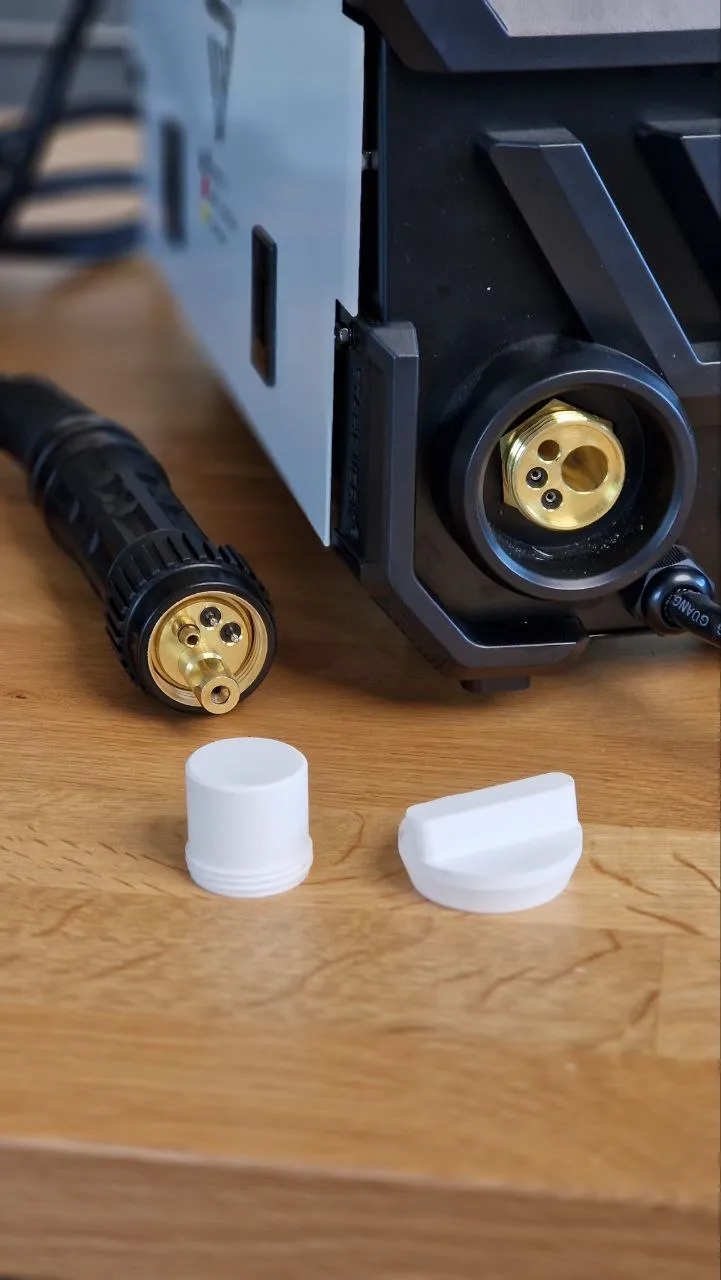 Euro MIG Welding Connector Protective Caps by Freddemo - MakerWorld