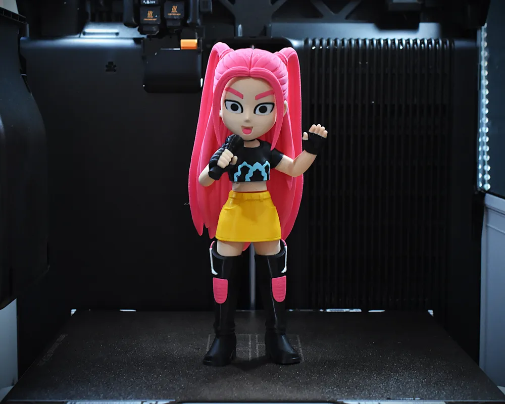 Mira KPop Demon Hunters Articulated toy - Free 3D Print Model - MakerWorld