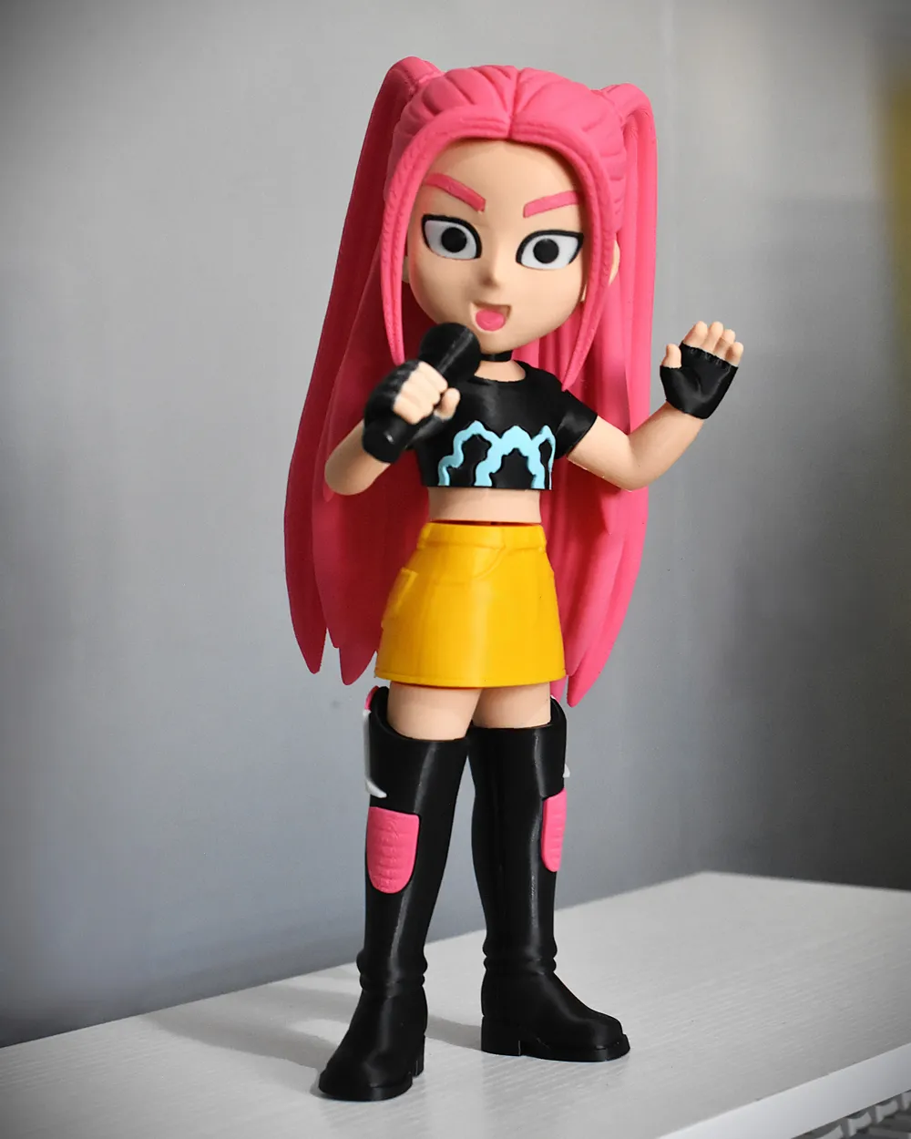 Mira KPop Demon Hunters Articulated toy - Free 3D Print Model - MakerWorld