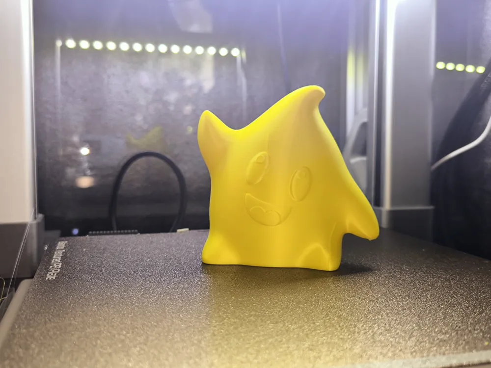 Luma Star - Super Mario Galaxy 3D Print LED 001Kit - Free 3D Print ...