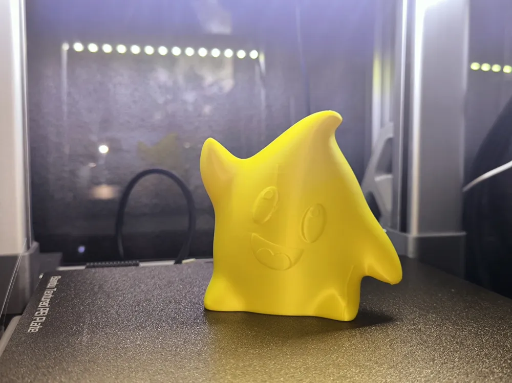Luma Star - Super Mario Galaxy 3D Print LED 001Kit - Free 3D Print ...