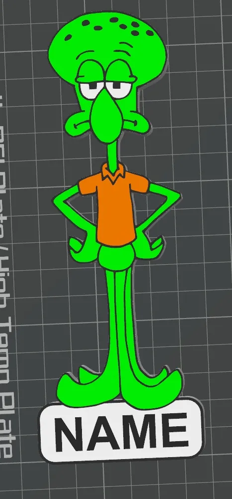 Squidward Tentacles personalized name by DaViNcHiMakerWorld: Download ...