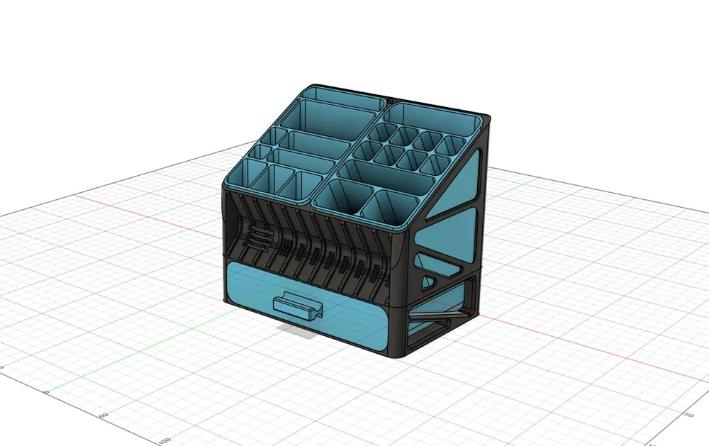 Desk Organizer - Free 3D Print Model - MakerWorld