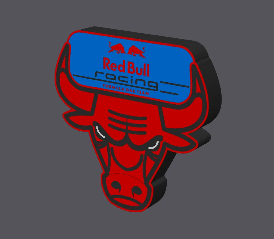 Red Bull Racing LED LightBox by tino_1981 - MakerWorld