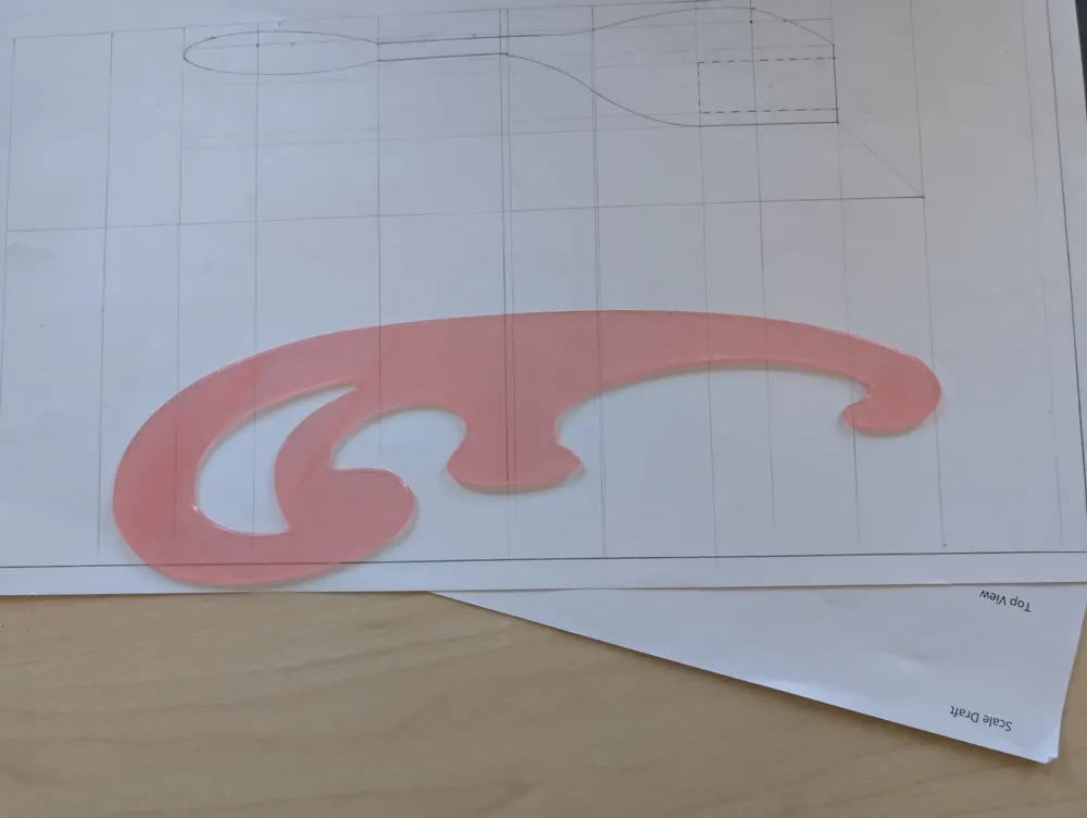 French Curve by ProfessorBariumMakerWorld: Download Free 3D Models