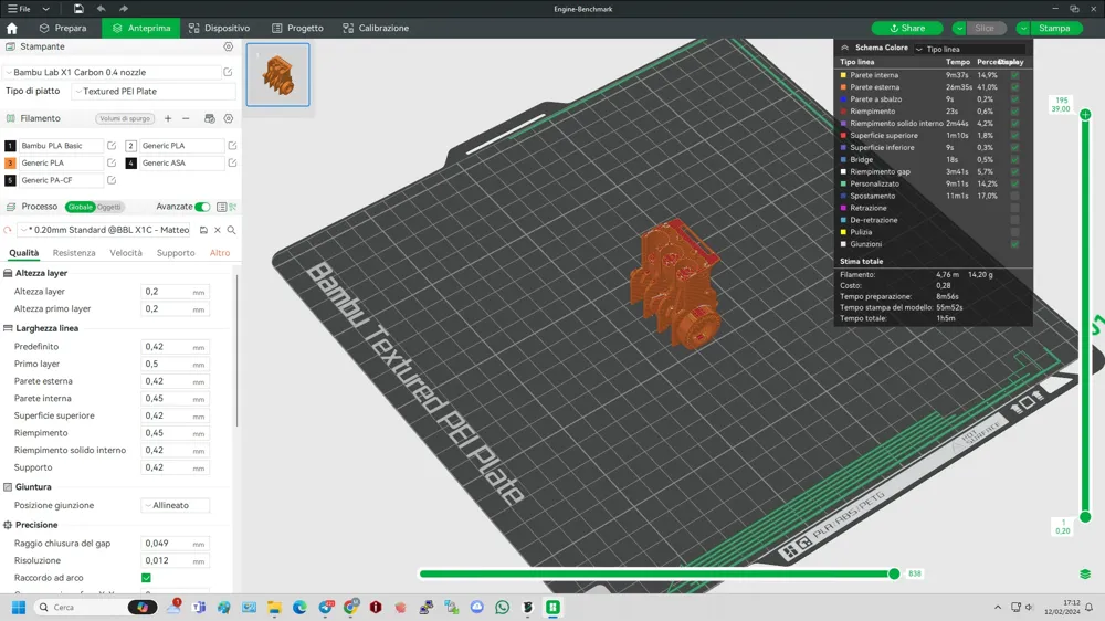 Print in place engine benchmark Remixed by pluto15772 - MakerWorld