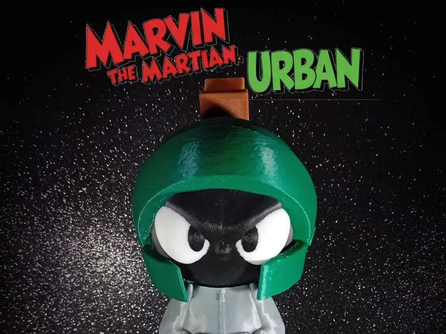 Marvin the martian: URBAN - Free 3D Print Model - MakerWorld