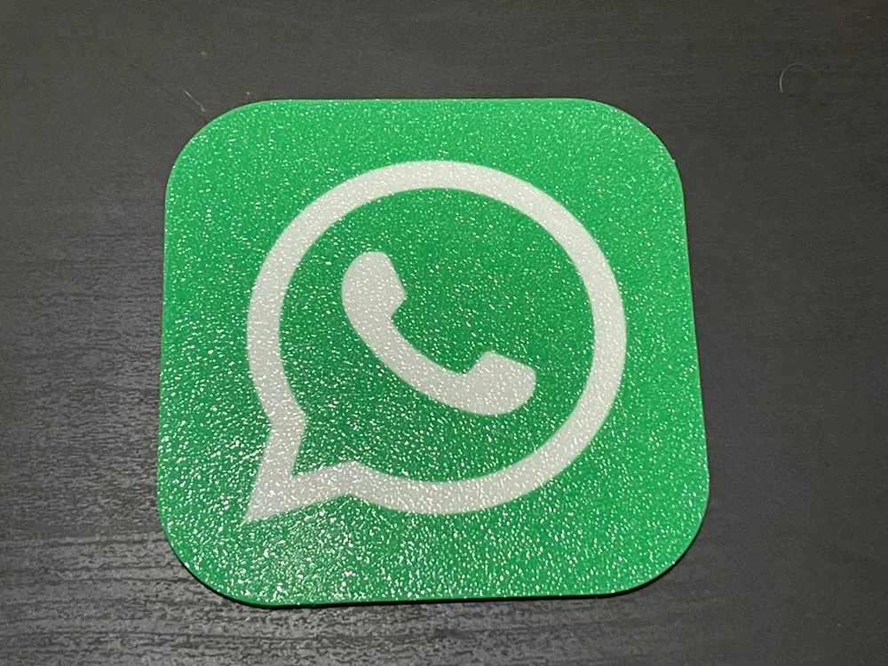 WeChat - Social App Icon Coaster by MalcTheOracle - MakerWorld