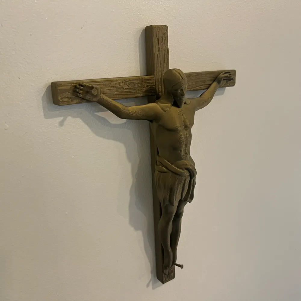 Jesus on Cross Crusifix by Xander Designs - MakerWorld