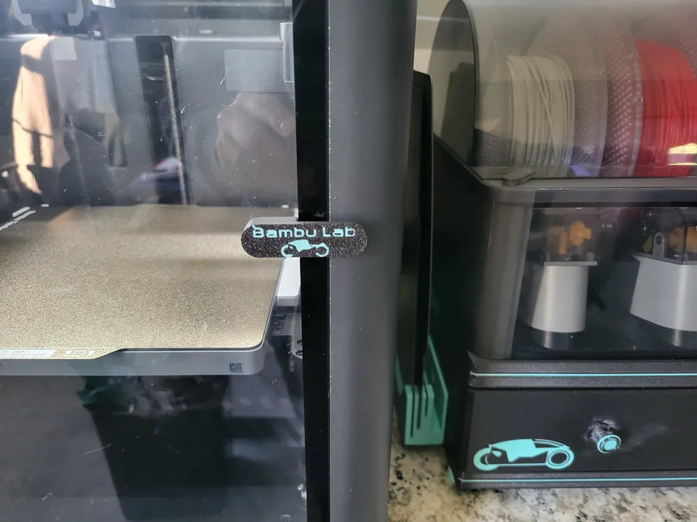 AMS Stand Tron Themed with Drawers Remixed by Maker Dave - MakerWorld