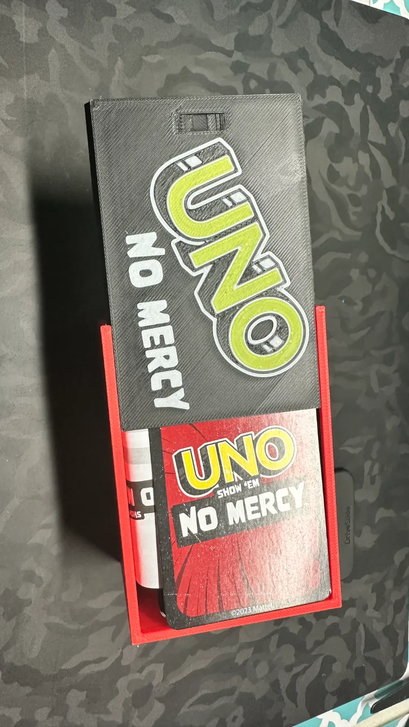 Uno No Mercy Game Box by smoothbassman MakerWorld: Download Free 3D Models