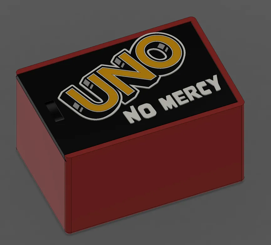 Uno No Mercy Game Box by smoothbassman MakerWorld: Download Free 3D Models