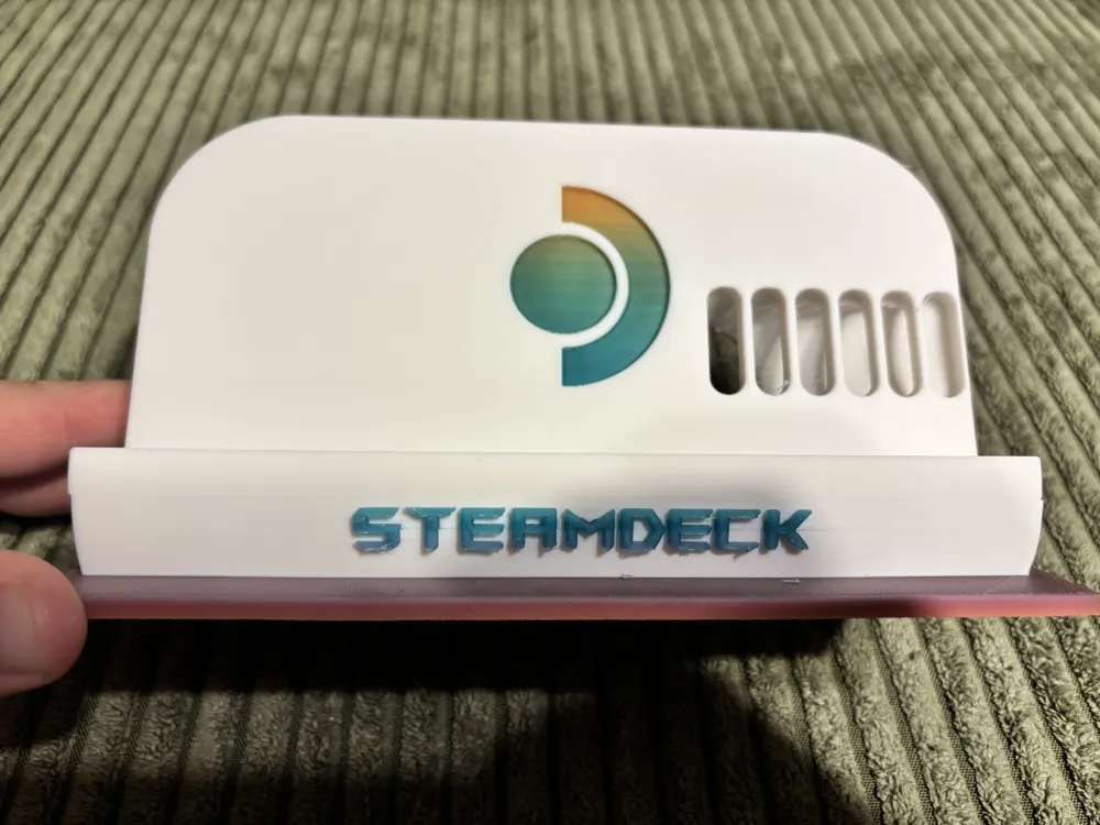 Steamdeck Dock With Fan Holes and Hidden SD Card by Lewis501 MakerWorld ...