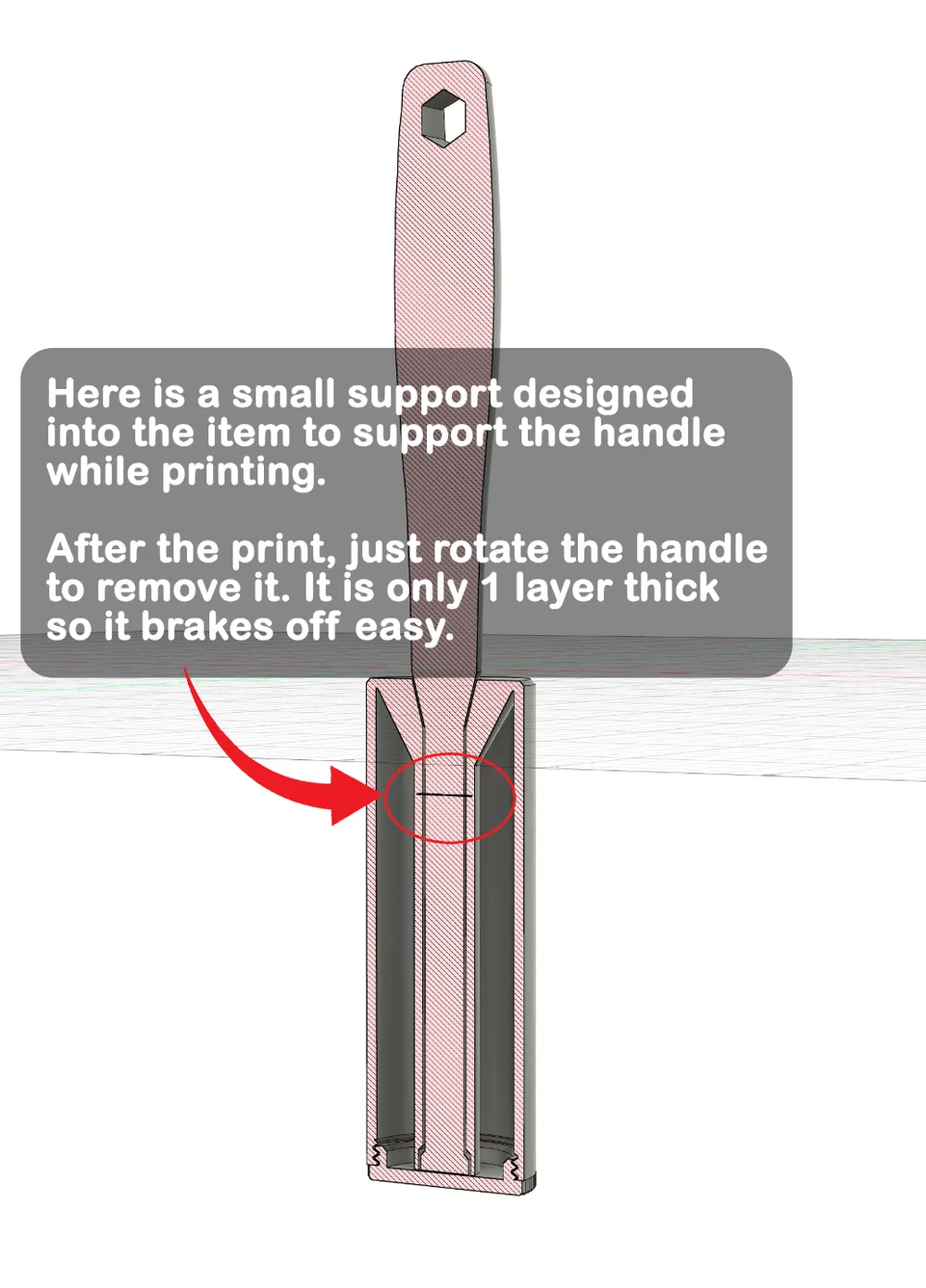 Lint Roller with Hidden Compartment for Cash - Free 3D Print Model ...