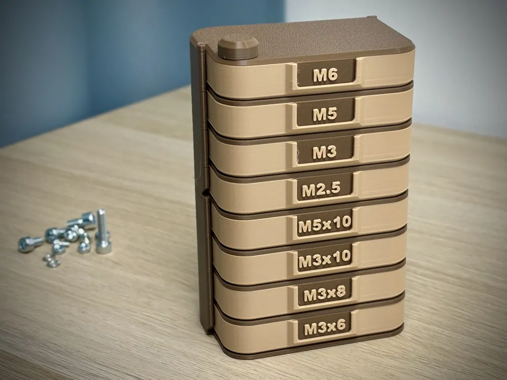 Modular Storage Tower Organizer | Storage Box by Matthew Ghost MakerWorld: Download Free 3D Models