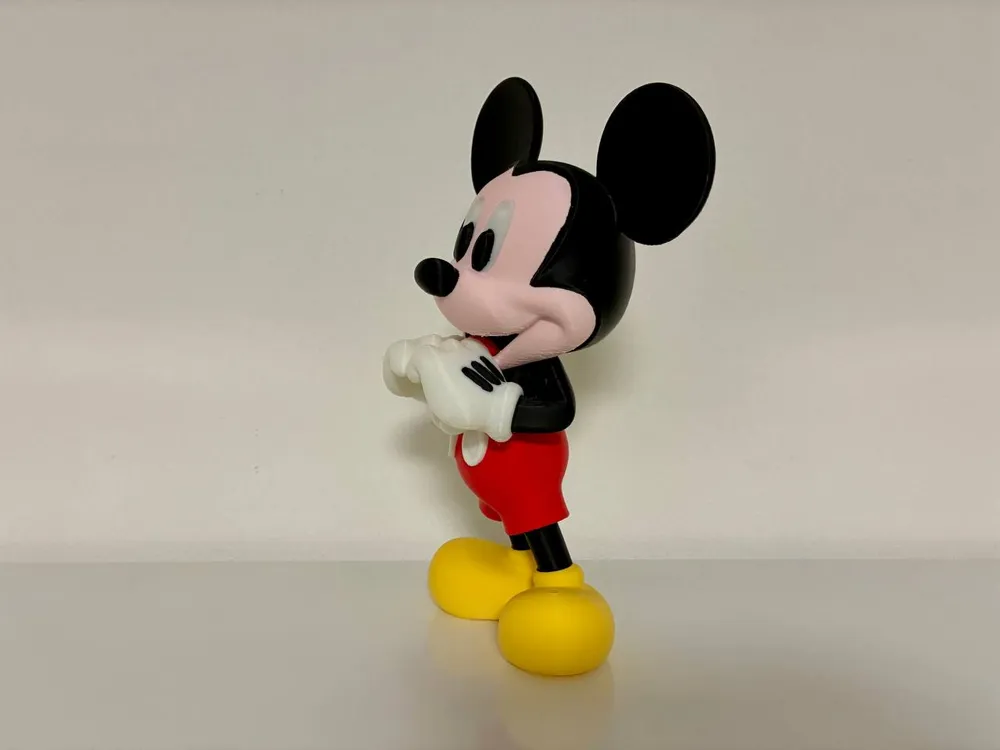 Mickey Mouse pour la Saint-Valentin - Modèle d'Impression 3D Gratuit - MakerWorld