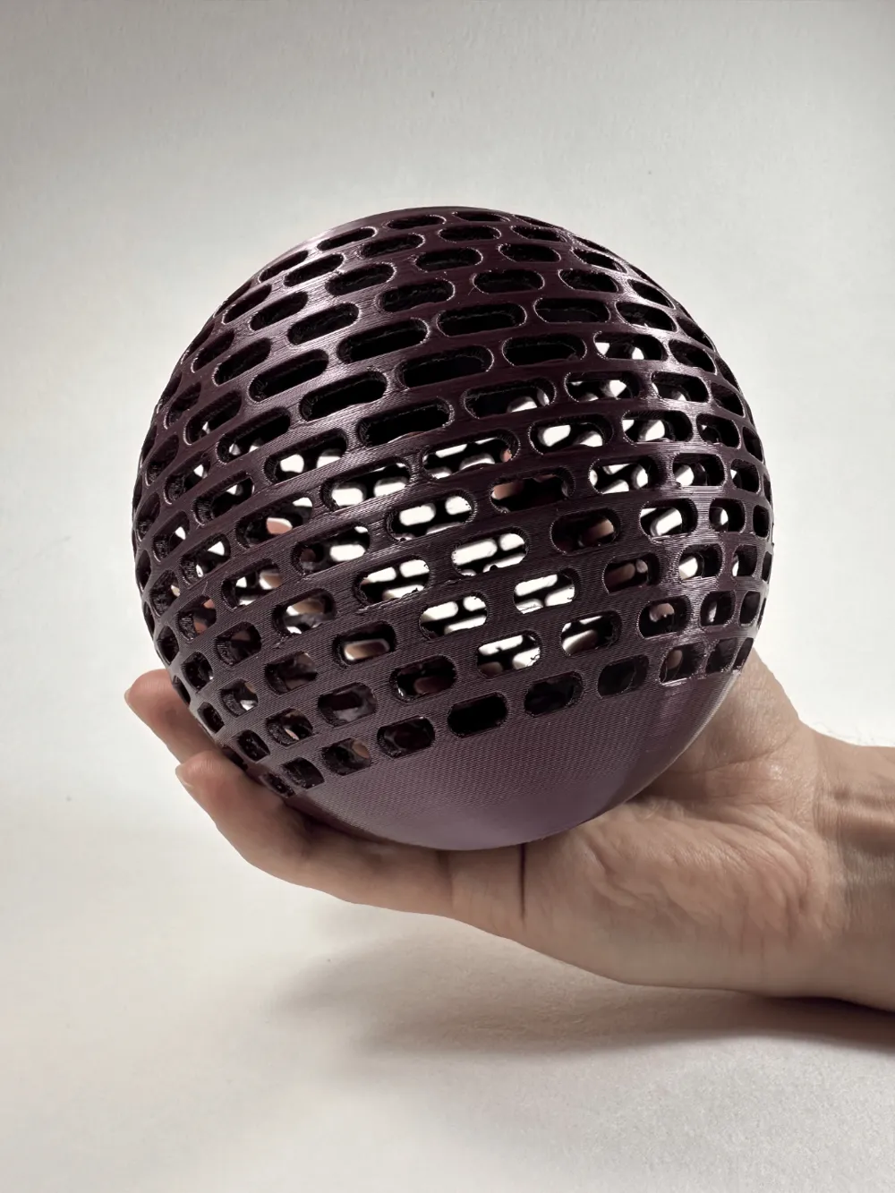 Airless ball (oblong texture) - Free 3D Print Model - MakerWorld