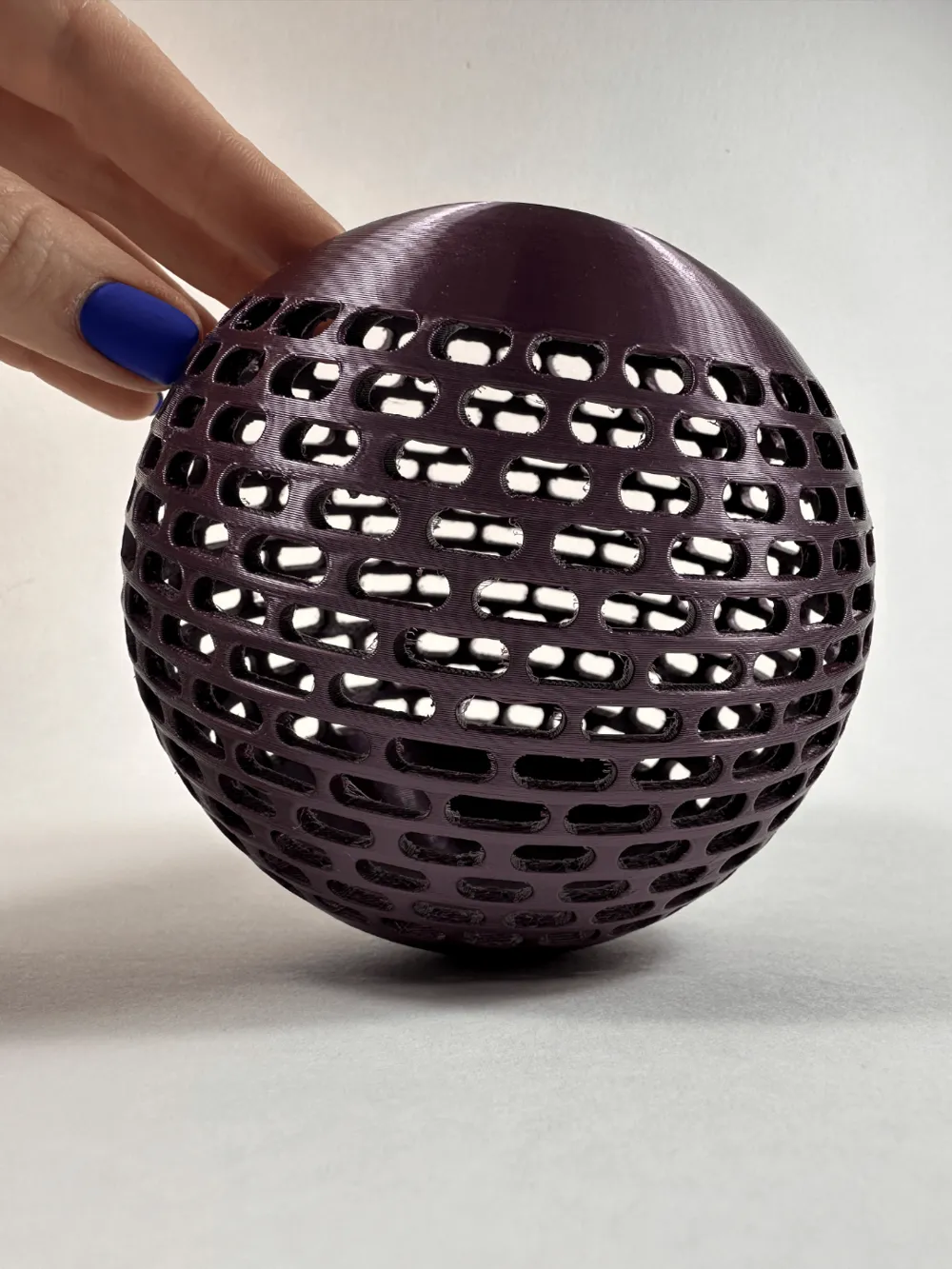 Airless ball (oblong texture) - Free 3D Print Model - MakerWorld