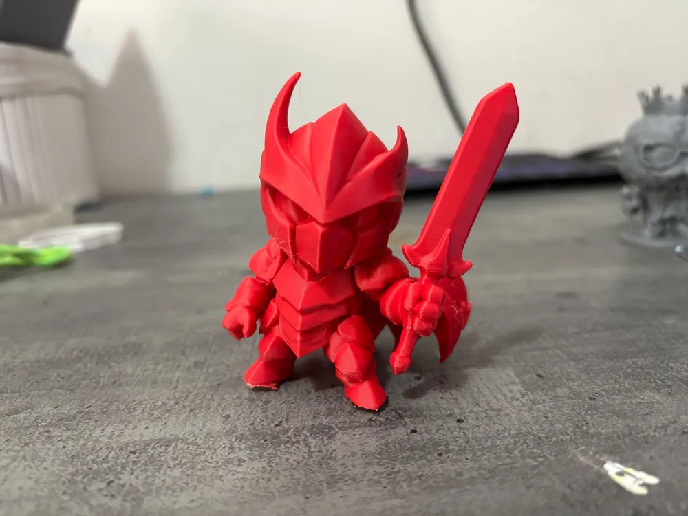 Igris knight chibi by orenlibane MakerWorld: Download Free 3D Models