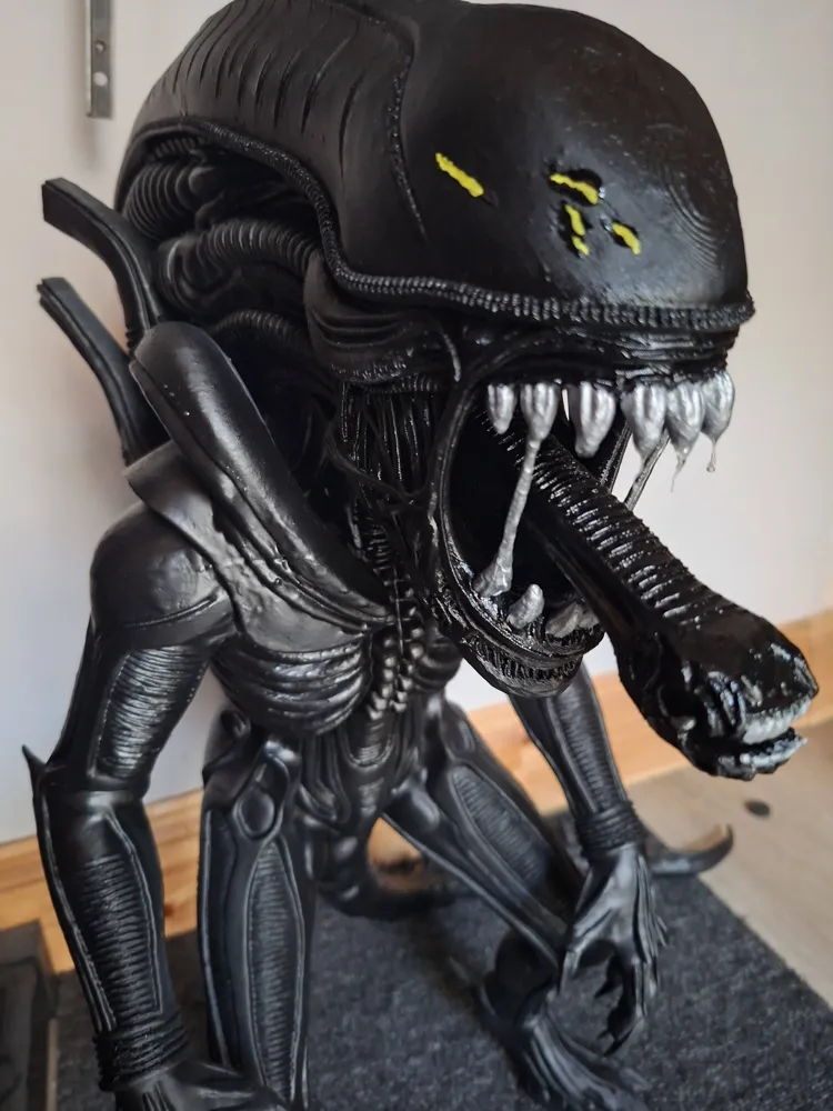 Highly Detailed Alien Xenomorph Inspired Figure - Free 3D Print Model ...