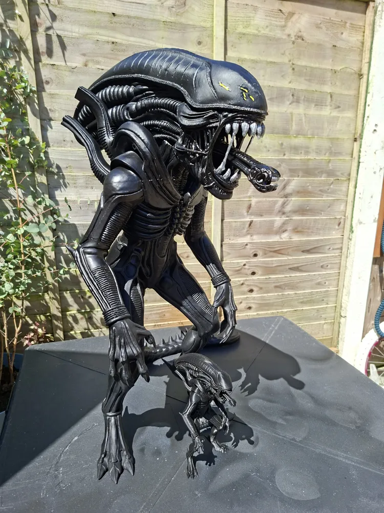 Highly Detailed Alien Xenomorph Inspired Figure - Free 3D Print Model ...