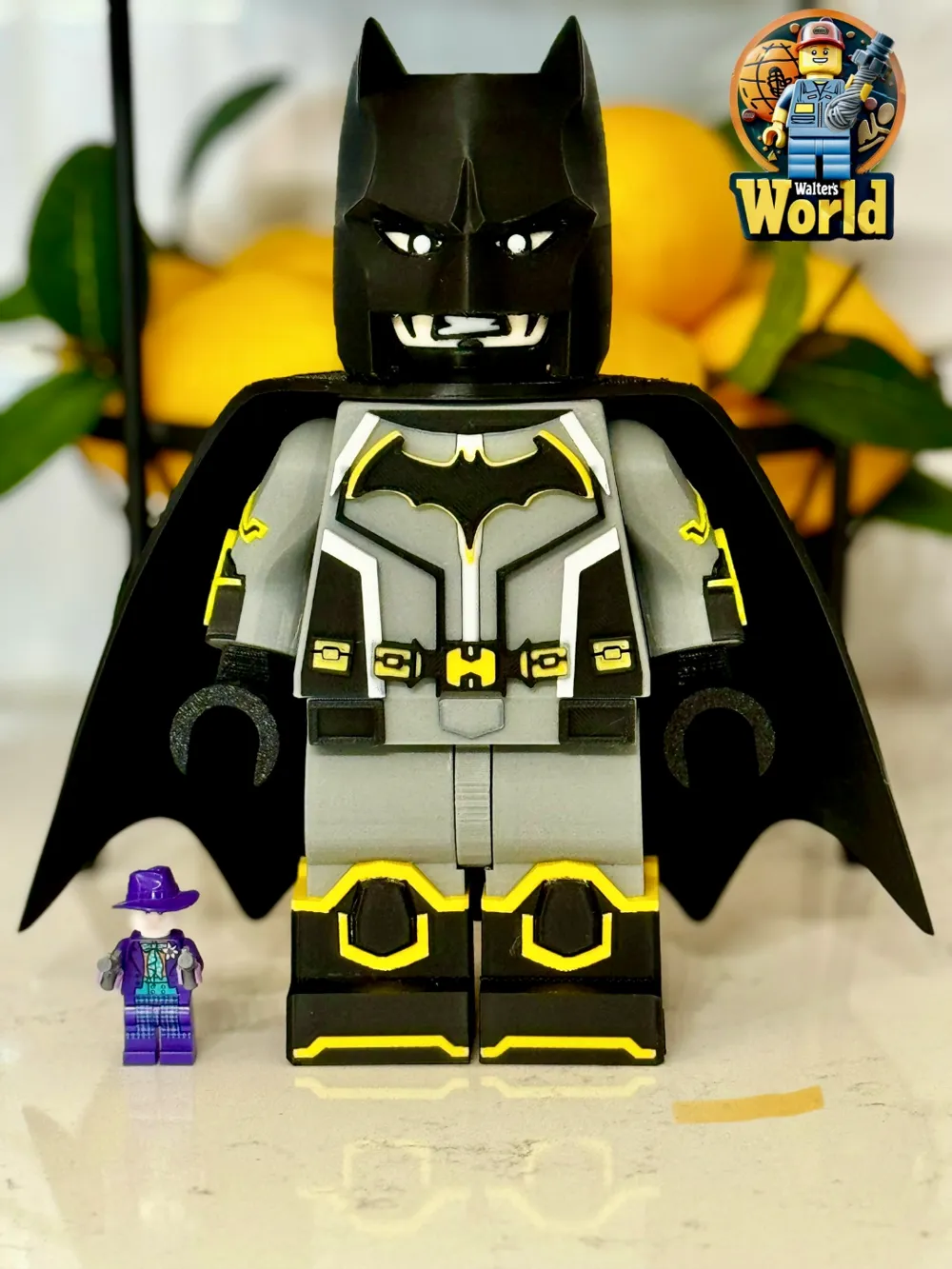 Bricks Batman Classic by waltersworld3d - MakerWorld