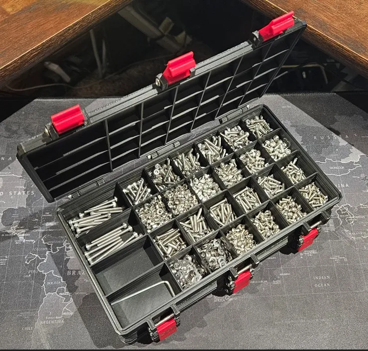 Super Customizable Rugged Box in OpenSCAD Remixed by Iceman MakerWorld ...