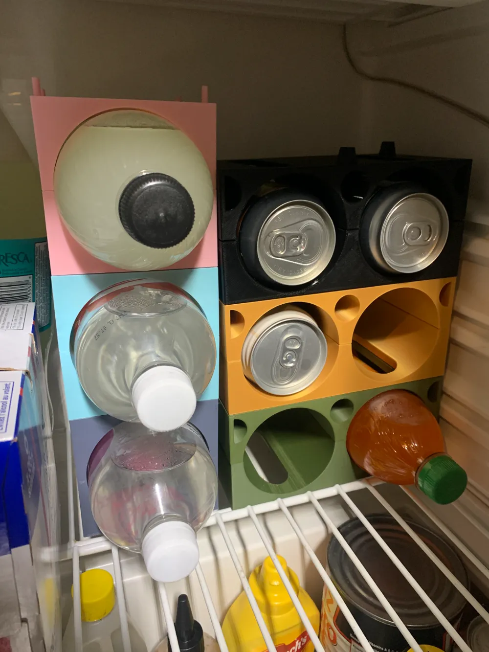 Soda Bottle Stacker for 710ml / 500ml Bottles or Regular Cans by ...