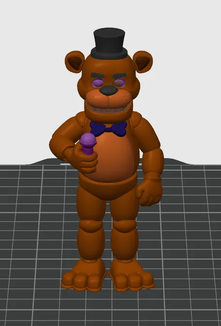 Freddy fazbear - Free 3D Print Model - MakerWorld