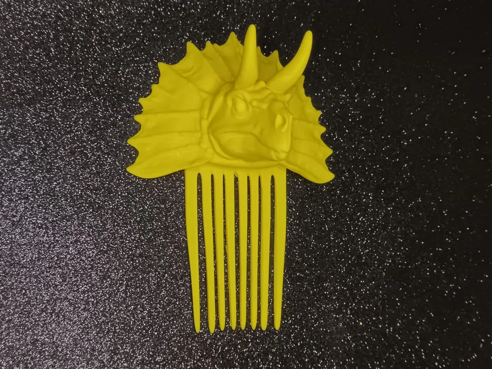 Dinosaurs Hair Comb by Aleandrus MakerWorld: Download Free 3D Models