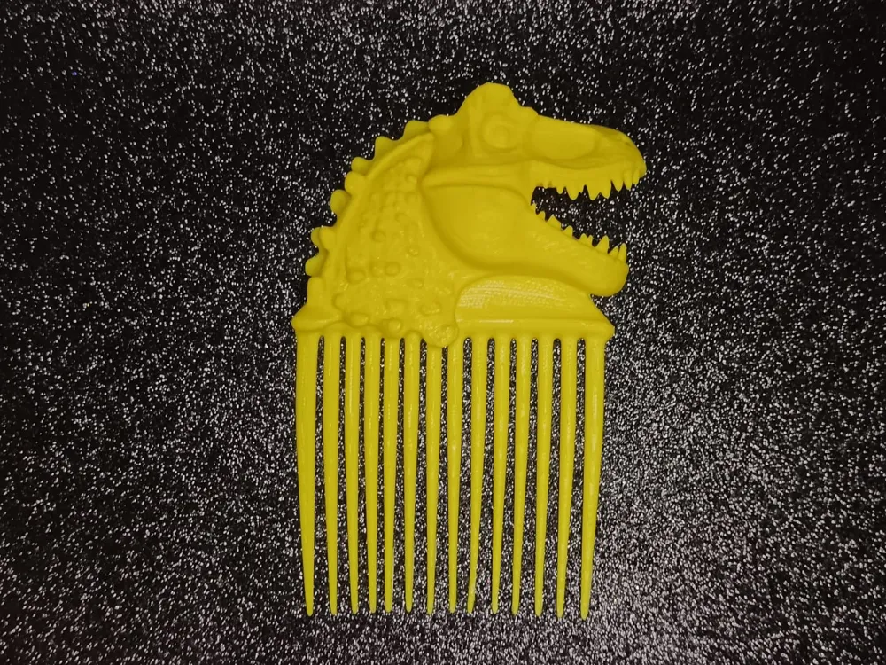 Dinosaurs Hair Comb by Aleandrus MakerWorld: Download Free 3D Models