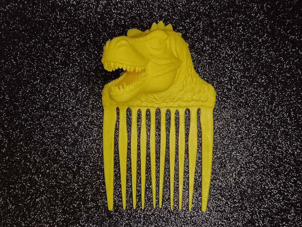 Dinosaurs Hair Comb by Aleandrus MakerWorld: Download Free 3D Models