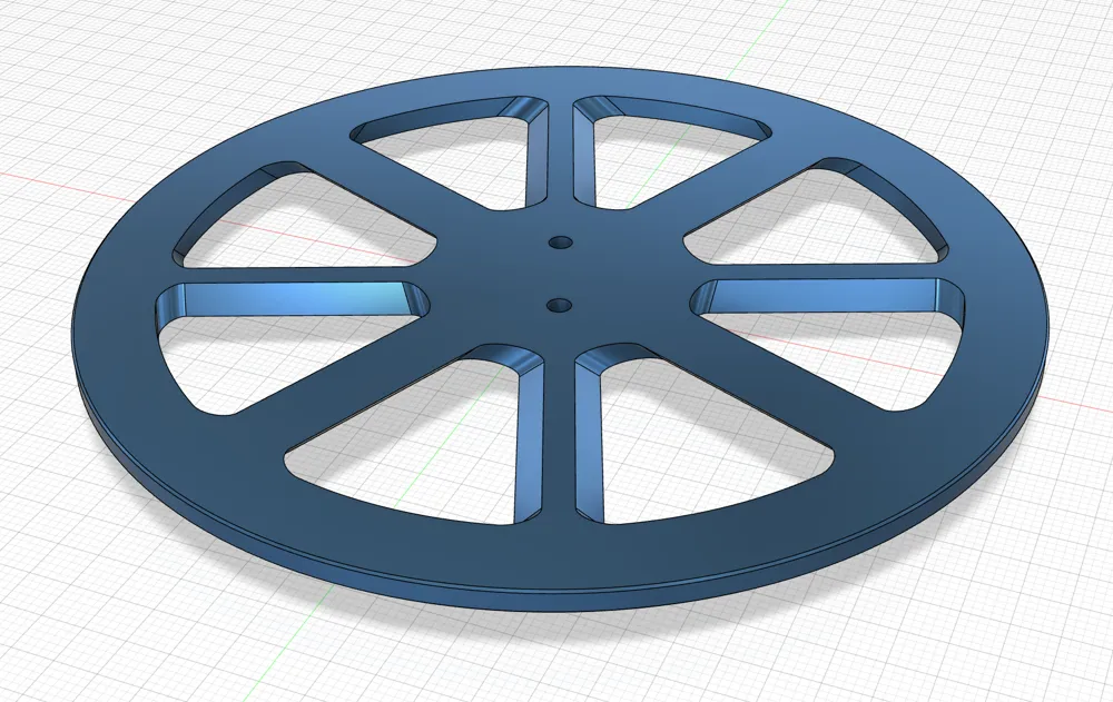 Centrifugal Disk Spinner with Alternating Blades Remixed by Apple Foot ...