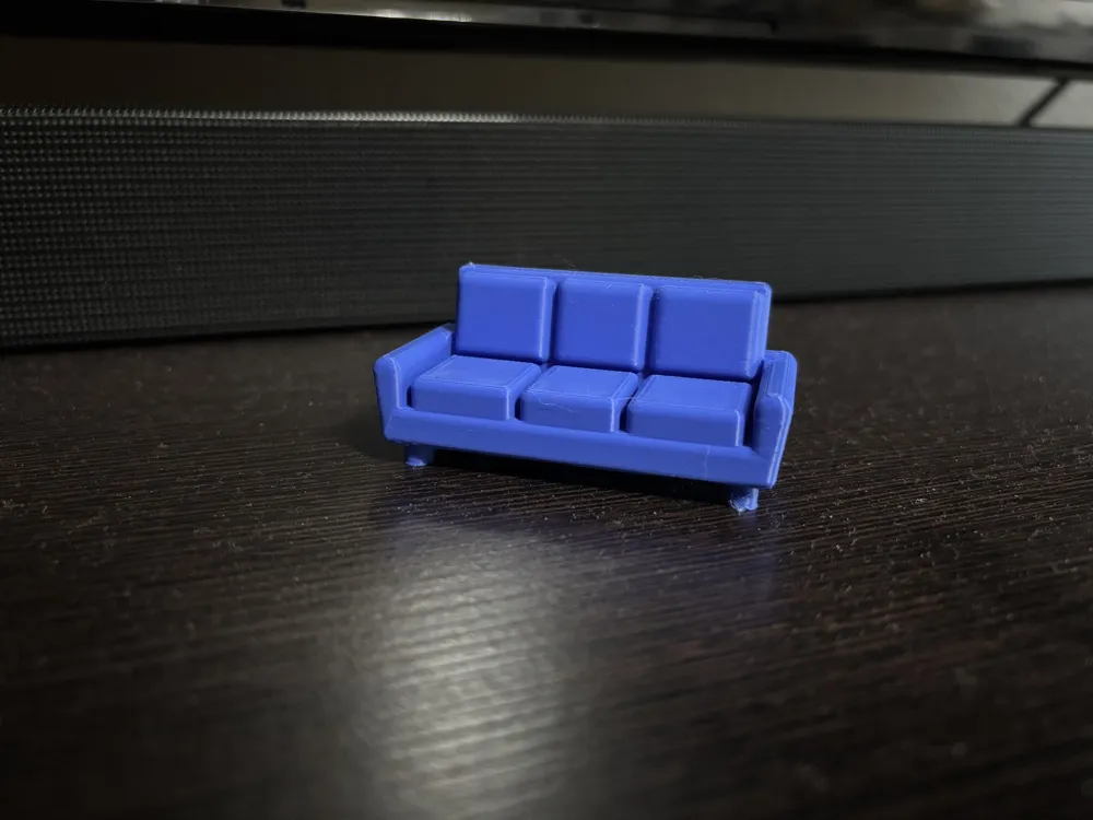 Mini Couch - Free 3D Print Model - MakerWorld