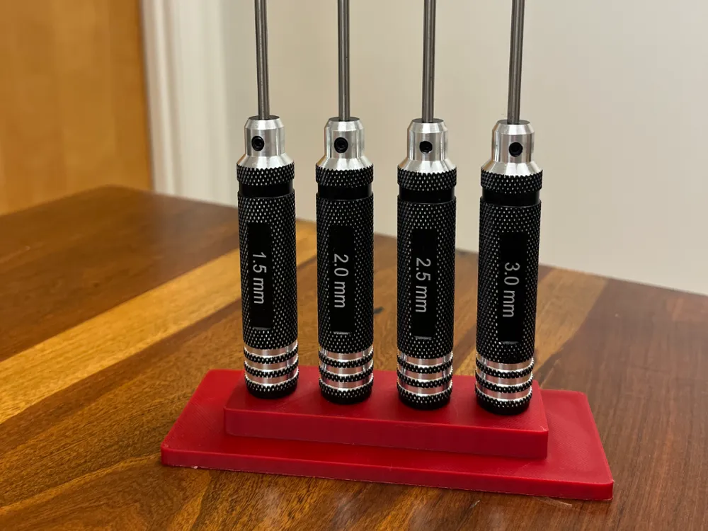 Hex Driver Stand / Organizer by user_2398712140 MakerWorld: Download ...