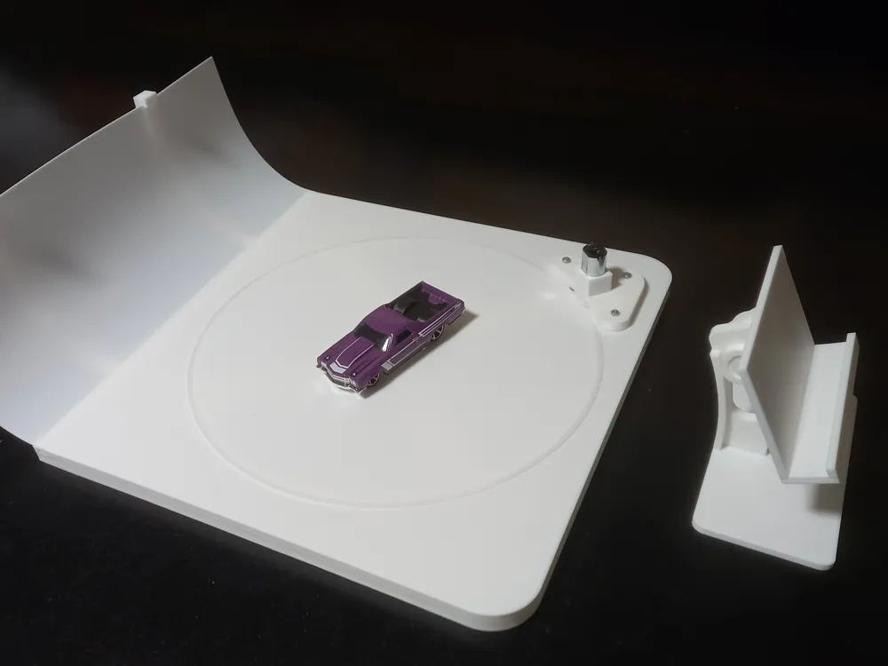 MINI STUDIO TURNTABLE PRODUCT DISPLAY - Free 3D Print Model - MakerWorld