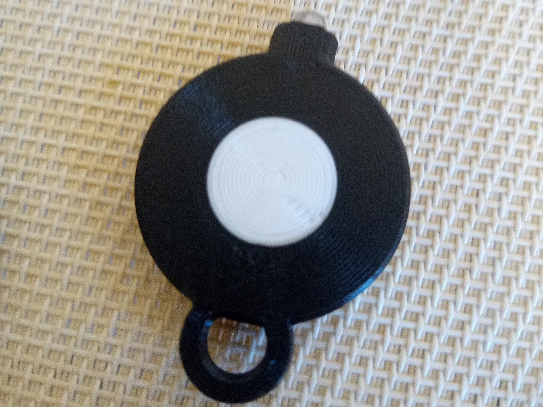 Mini button cell flashlight micro keychain light - Free 3D Print Model ...