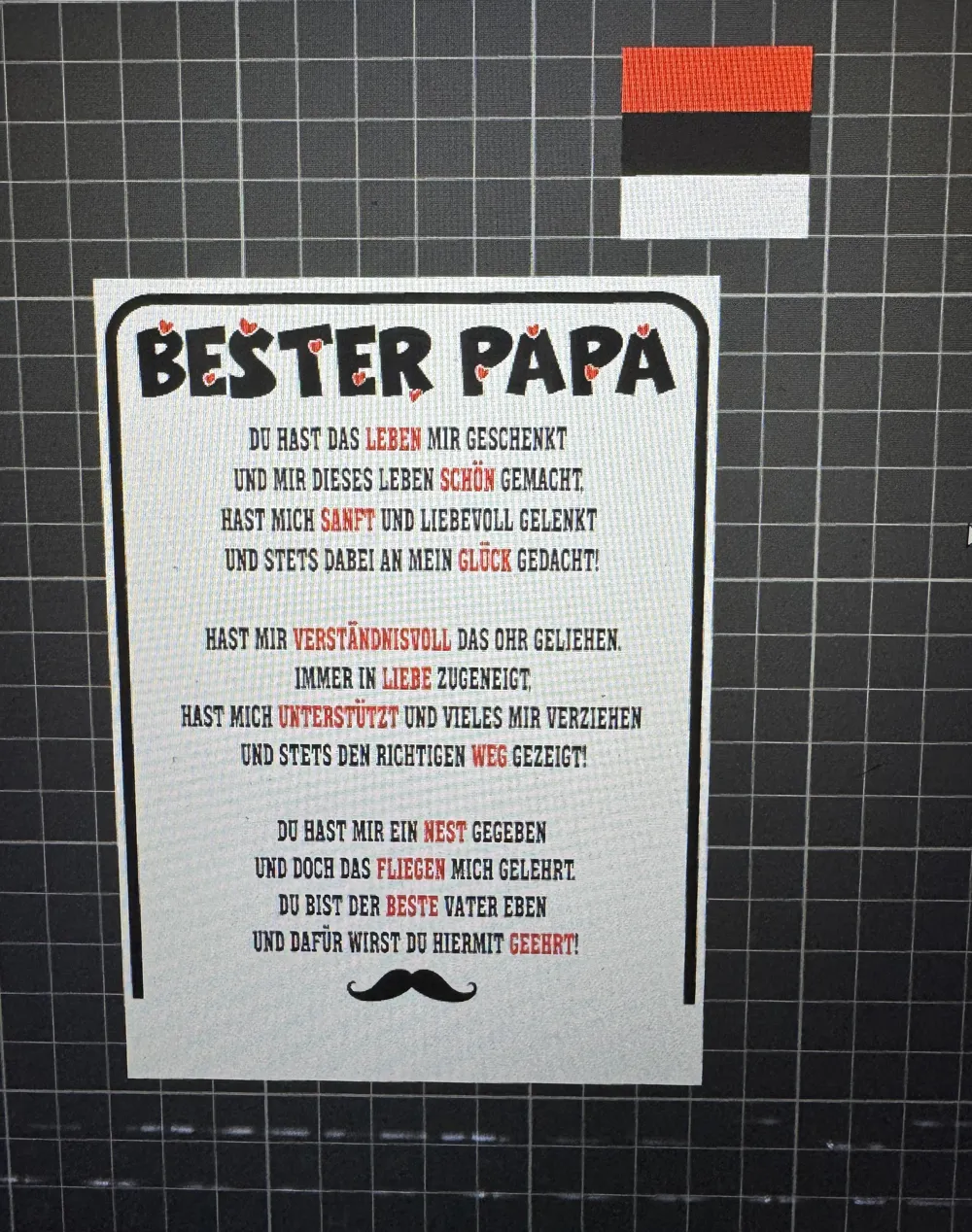 Best Dad/Father's Day/Standing Display - Gift by Spreewaldjunge ...