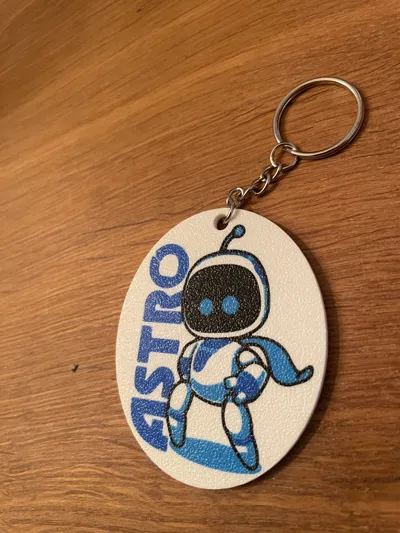 ASTRO BOT Keychain / 4 color / Playstation / by 3D Prints This Week ...