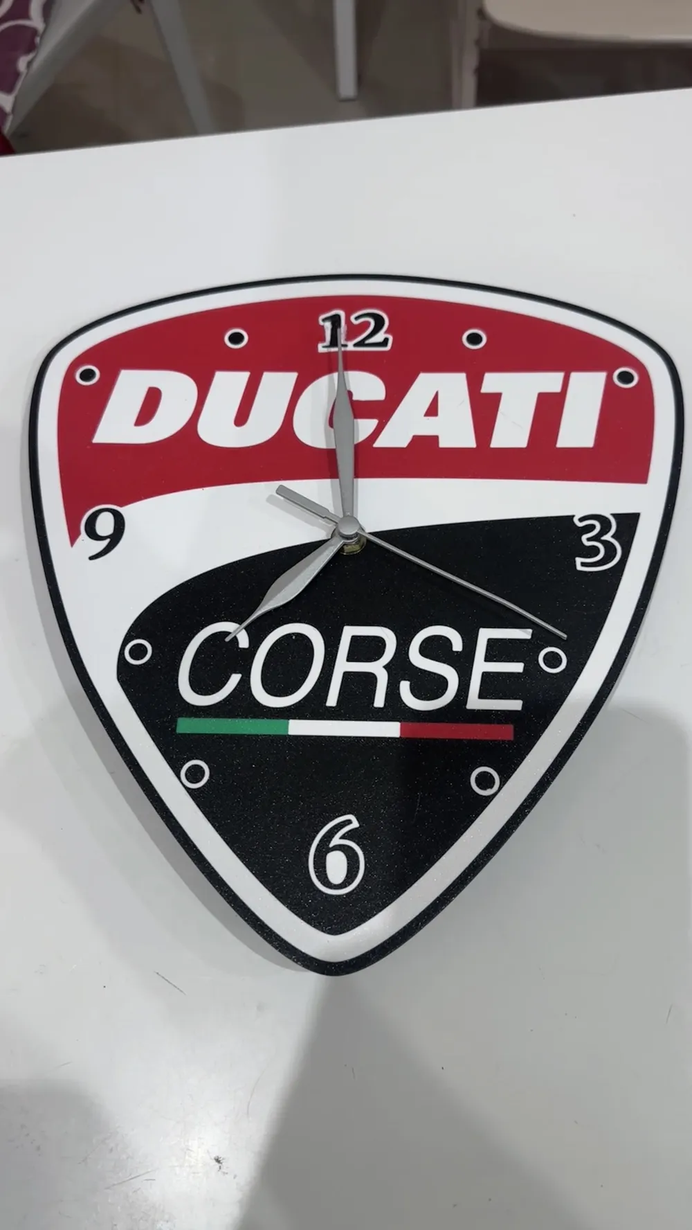 wall clock Ducati corse V2 by Tala16 MakerWorld: Download Free 3D Models