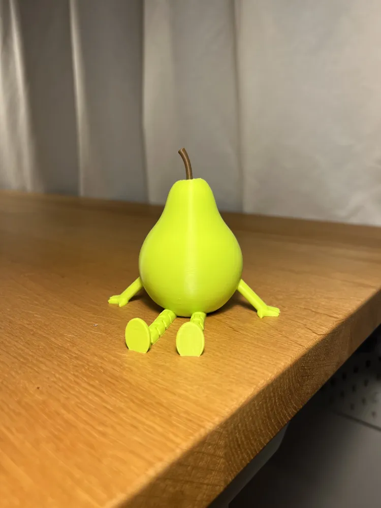 Articulated Pear Buddy - Free 3D Print Model - MakerWorld