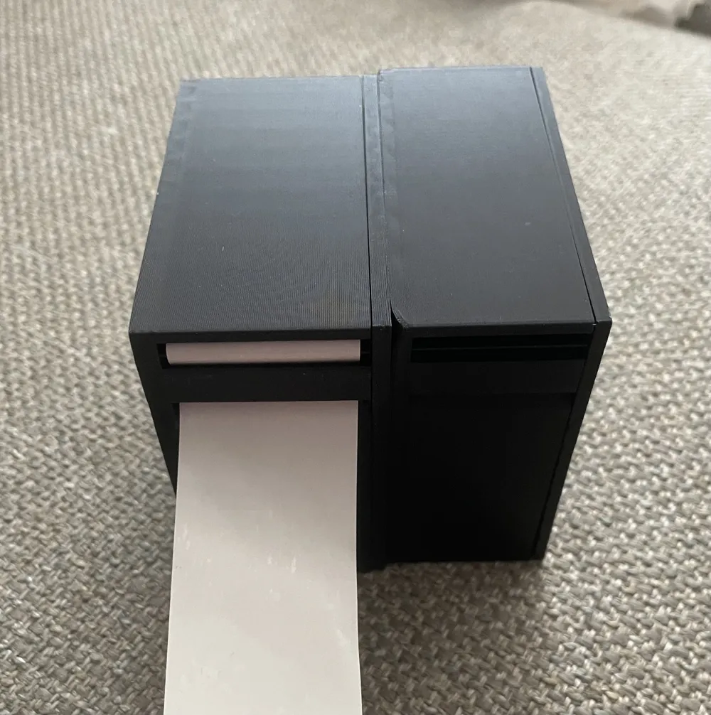 Demco label dispenser Remixed by Rachel MakerWorld: Download Free 3D Models