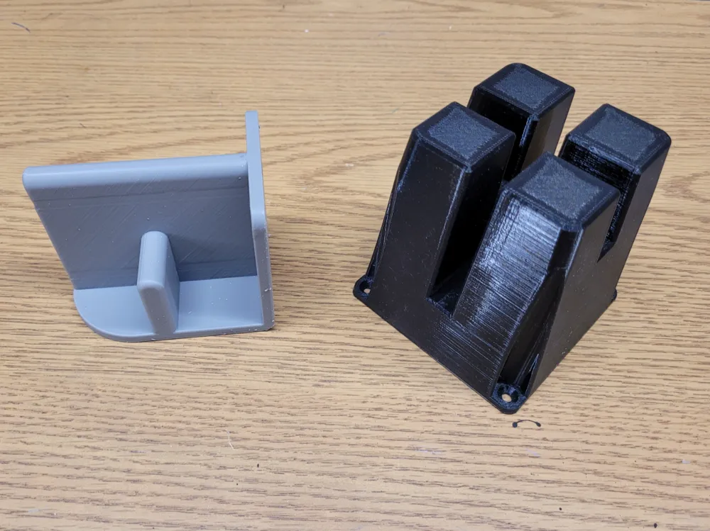 Parallel Clamp Support Block 90 degree wall mount - Free 3D Print Model ...