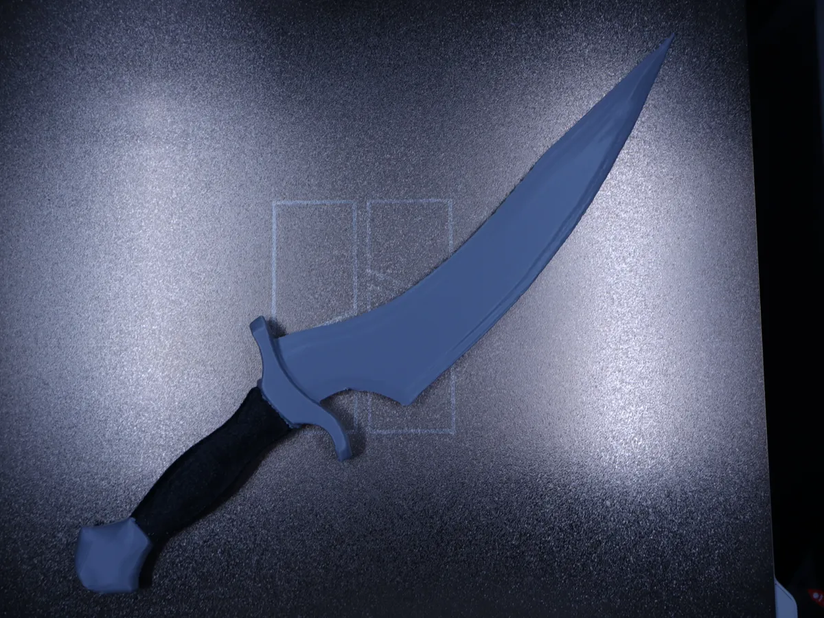 Sleek Dagger - Free 3D Print Model - MakerWorld