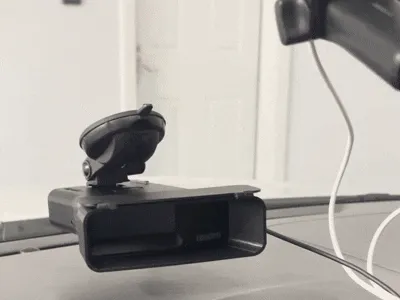 Uniden R7 cover to protect LED screen from burnout - Free 3D Print ...