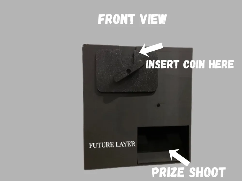 Fully Coin Operated Vending Machine - Free 3D Print Model - MakerWorld